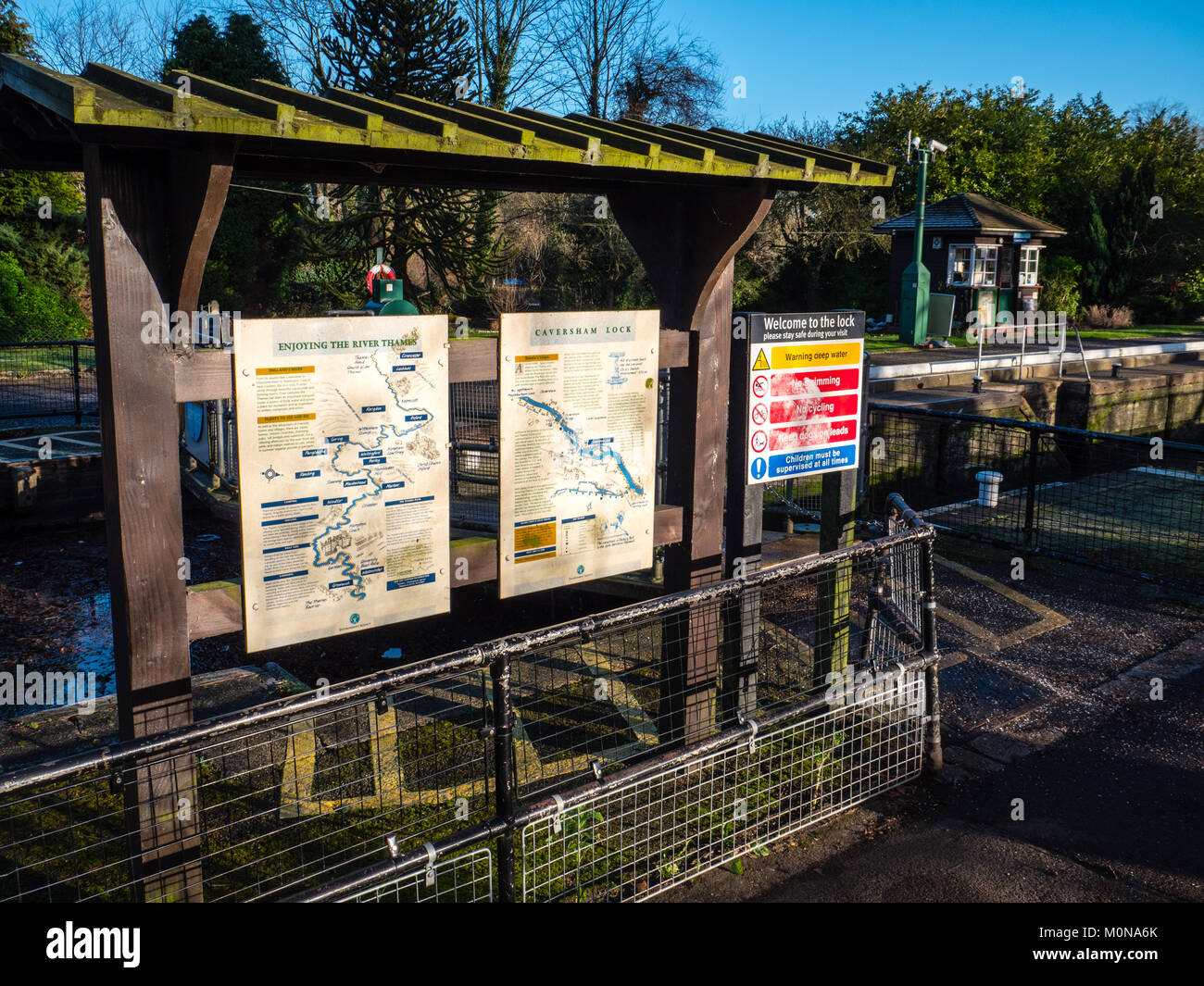 River Thames Map, Caversham Lock, River Thames, Caversham, Reading ...