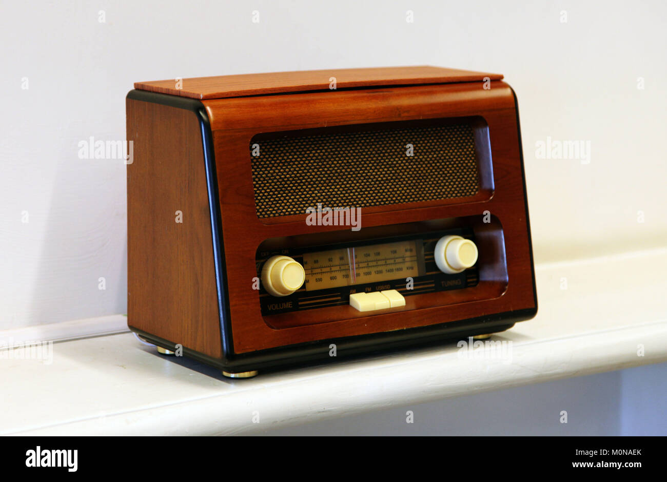 Old and vinstage radio post Stock Photo - Alamy