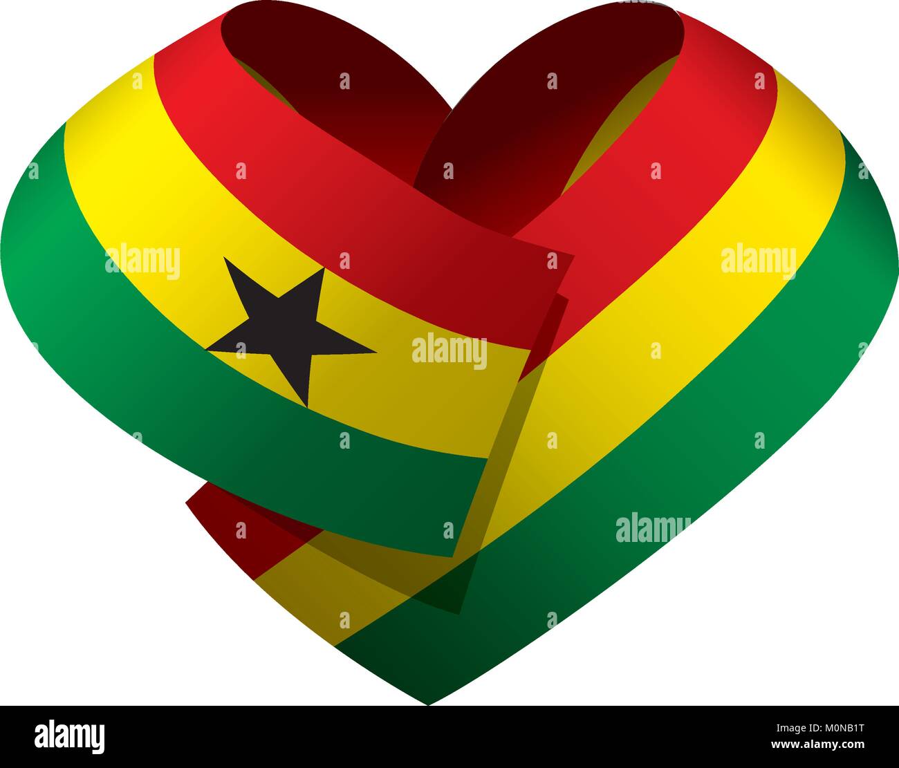 Ghana flag, vector illustration Stock Vector Image & Art - Alamy