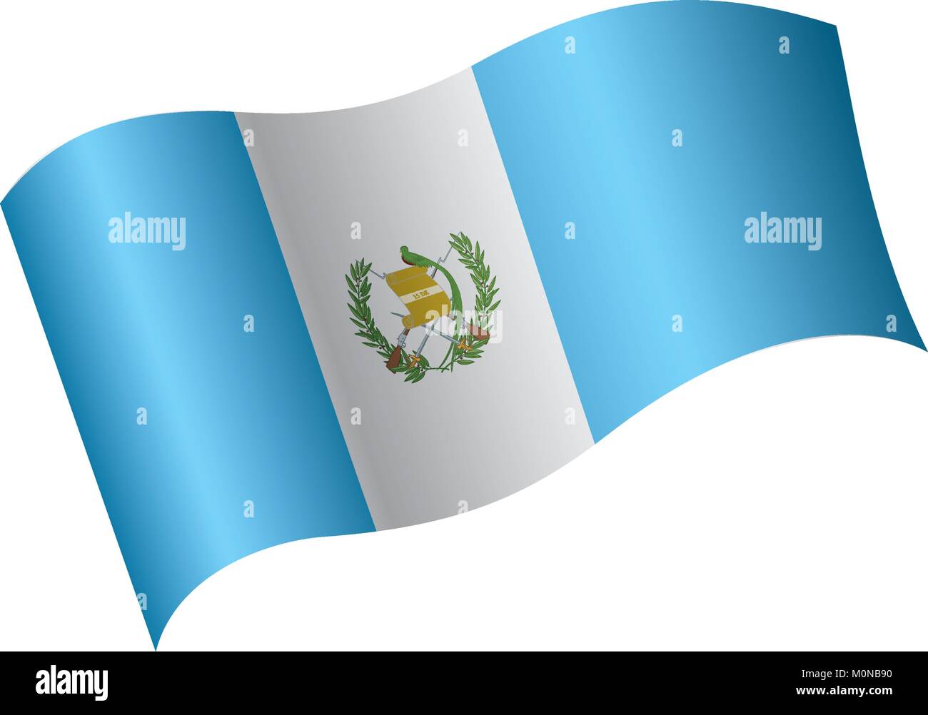 Guatemala flag, vector illustration Stock Vector Image & Art - Alamy