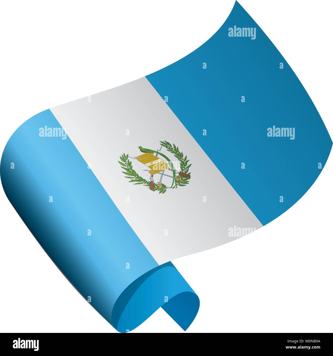 Guatemala flag, vector illustration Stock Vector Image & Art - Alamy