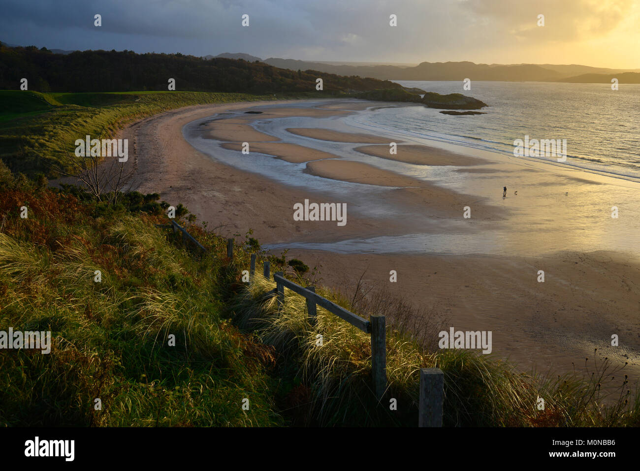 Big sand beach loch gairloch hi-res stock photography and images - Alamy