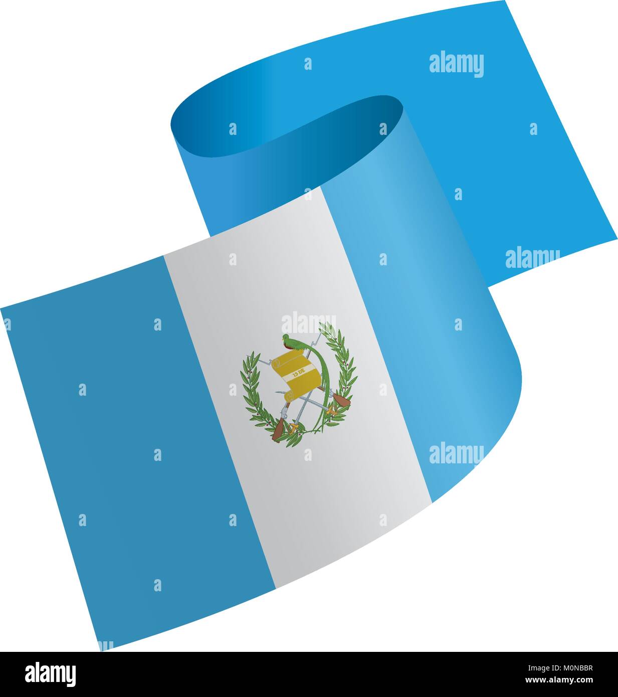 Guatemala flag vector hi-res stock photography and images - Alamy