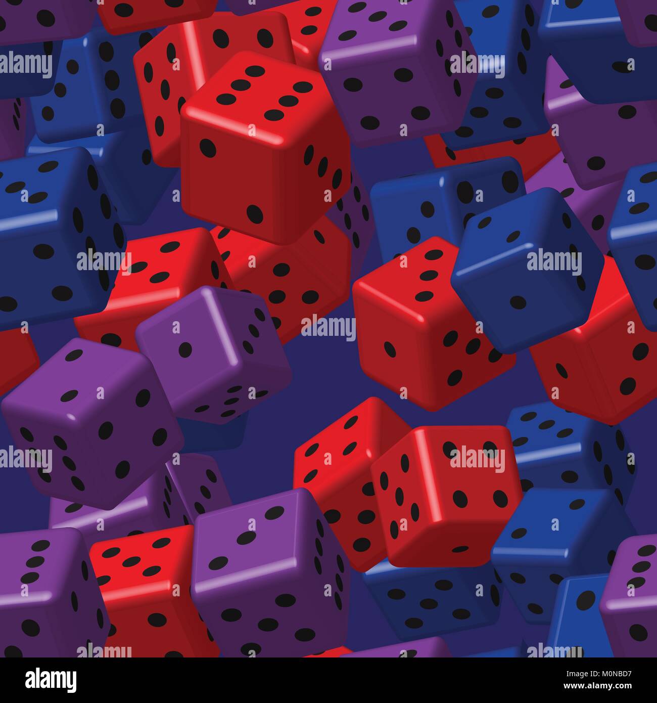 Purple dice Stock Vector Images - Alamy