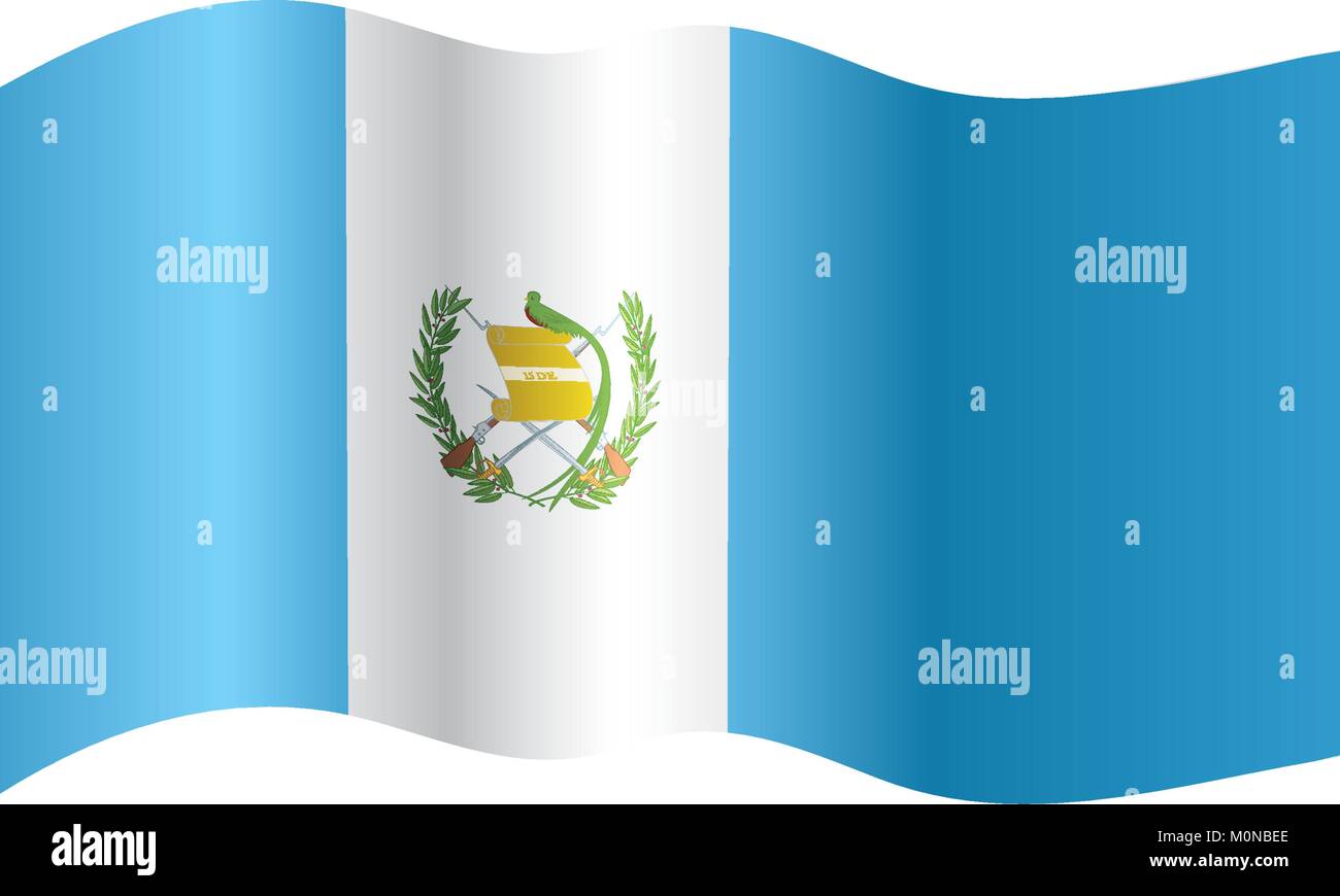 Guatemala flag, vector illustration Stock Vector Image & Art - Alamy