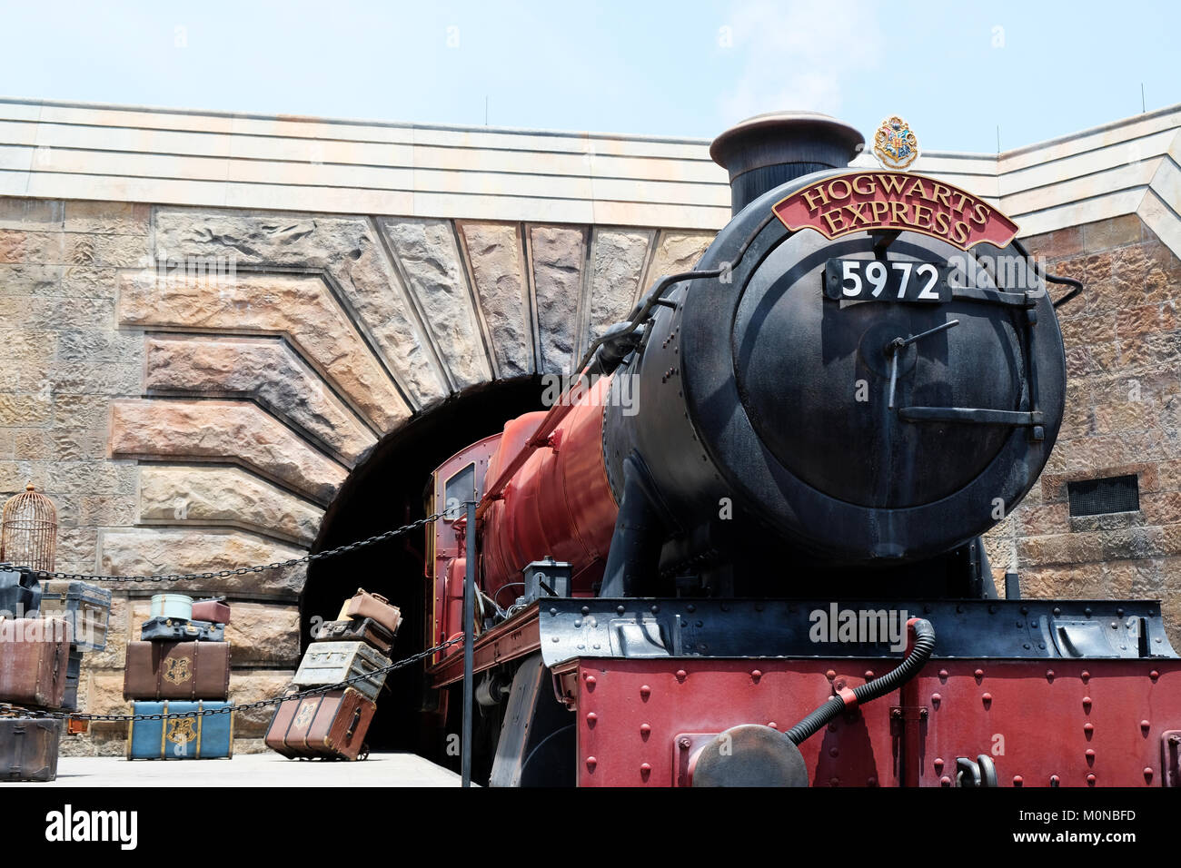 Orlando, USA – May 30, 2017: The Hogwarts Express at The Wizarding ...