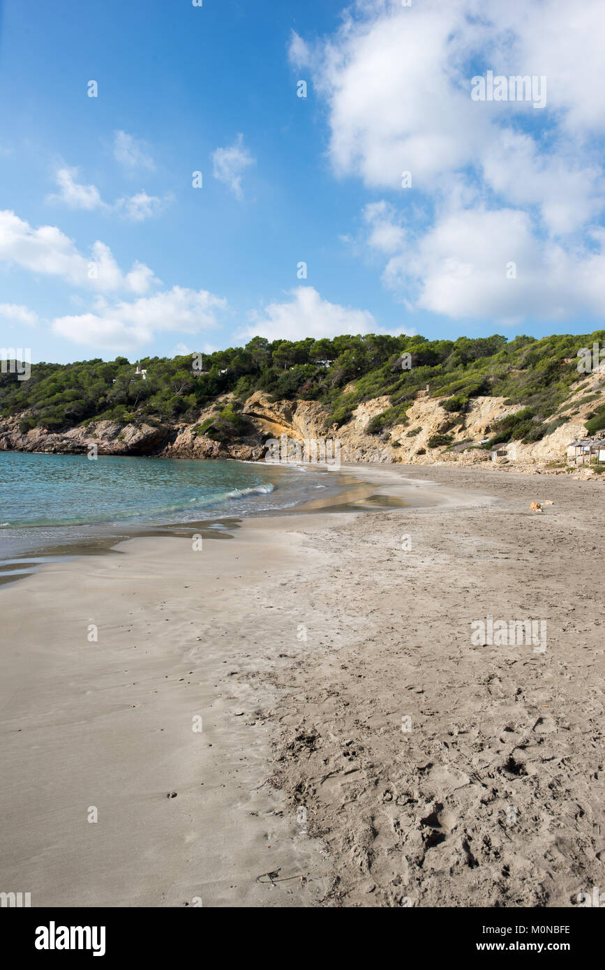Cala boix on the island of Ibiza, Balearic Islands, Spain Stock Photo ...