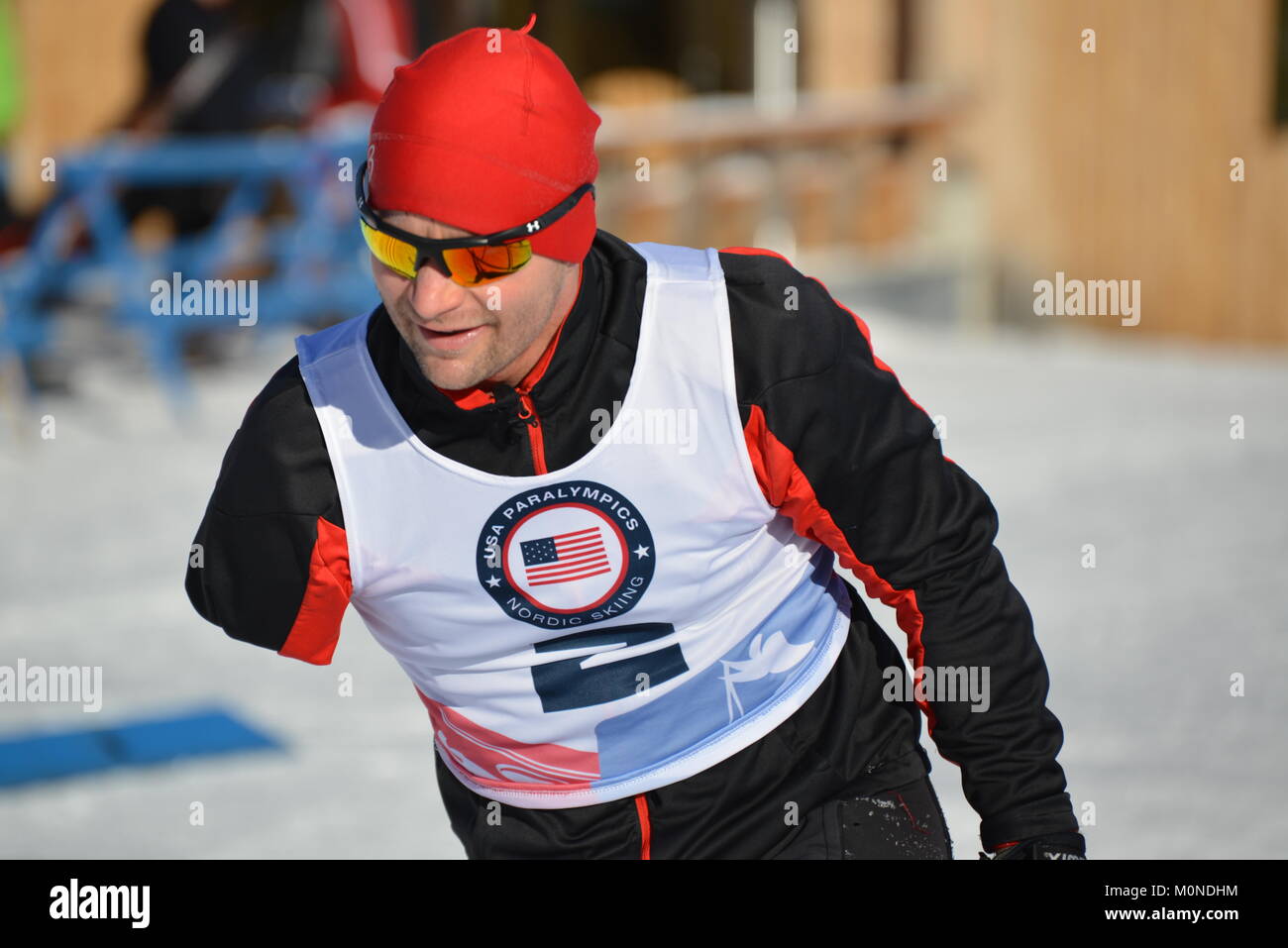 Cross country ski racer hi-res stock photography and images - Alamy