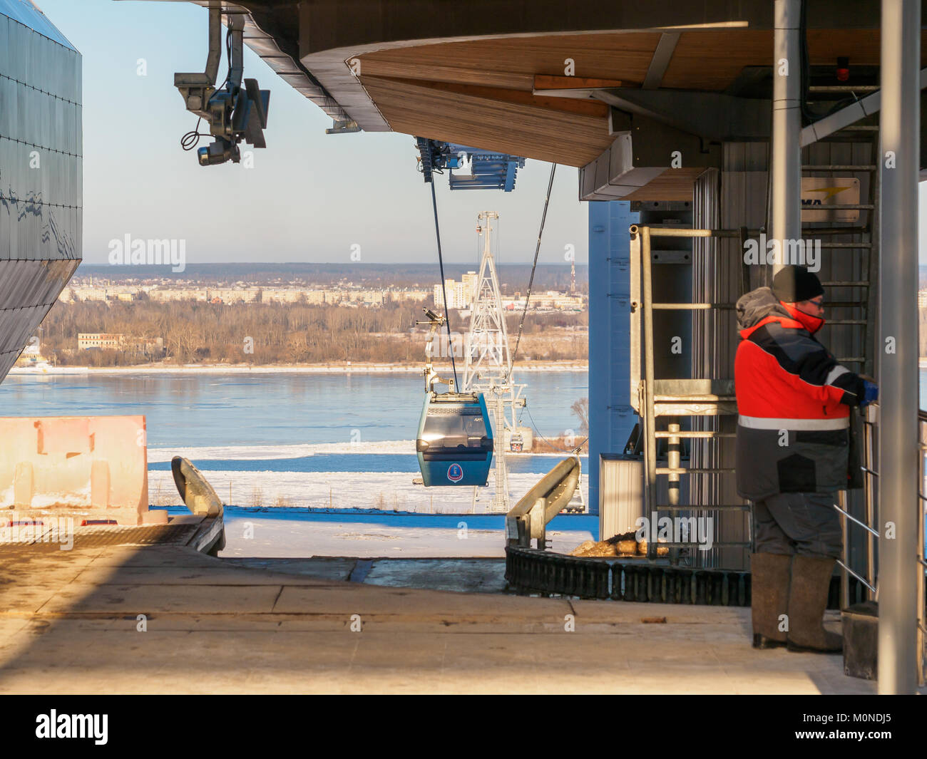 Cableway city hi-res stock photography and images - Alamy