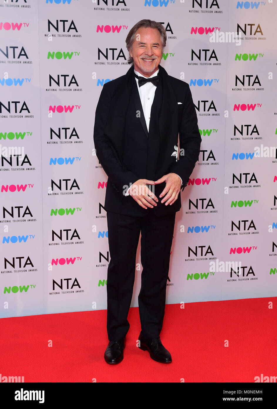 Jon Johnson at the National Television Awards 2018 held at the O2 Arena ...