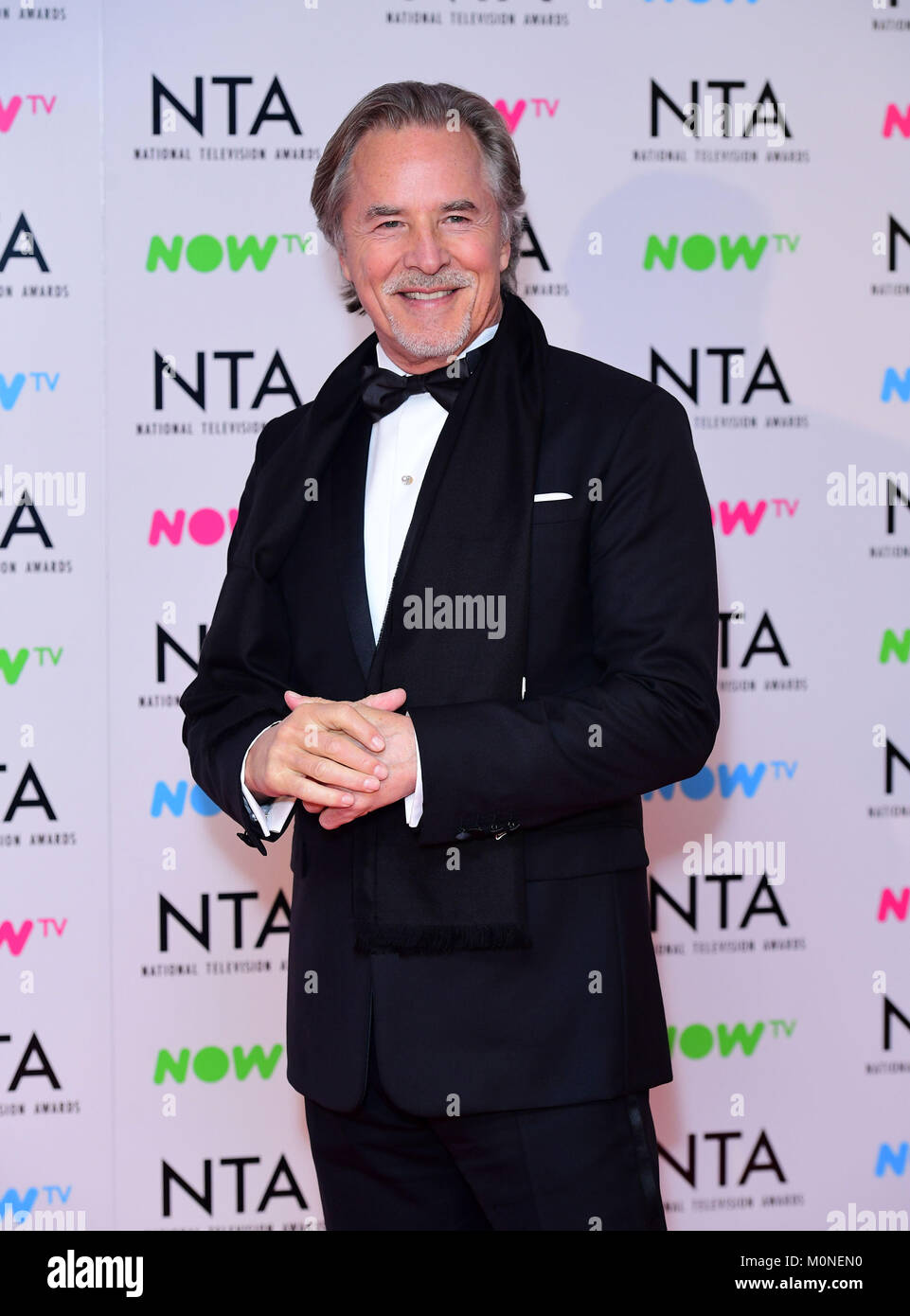 Jon Johnson at the National Television Awards 2018 held at the O2 Arena ...