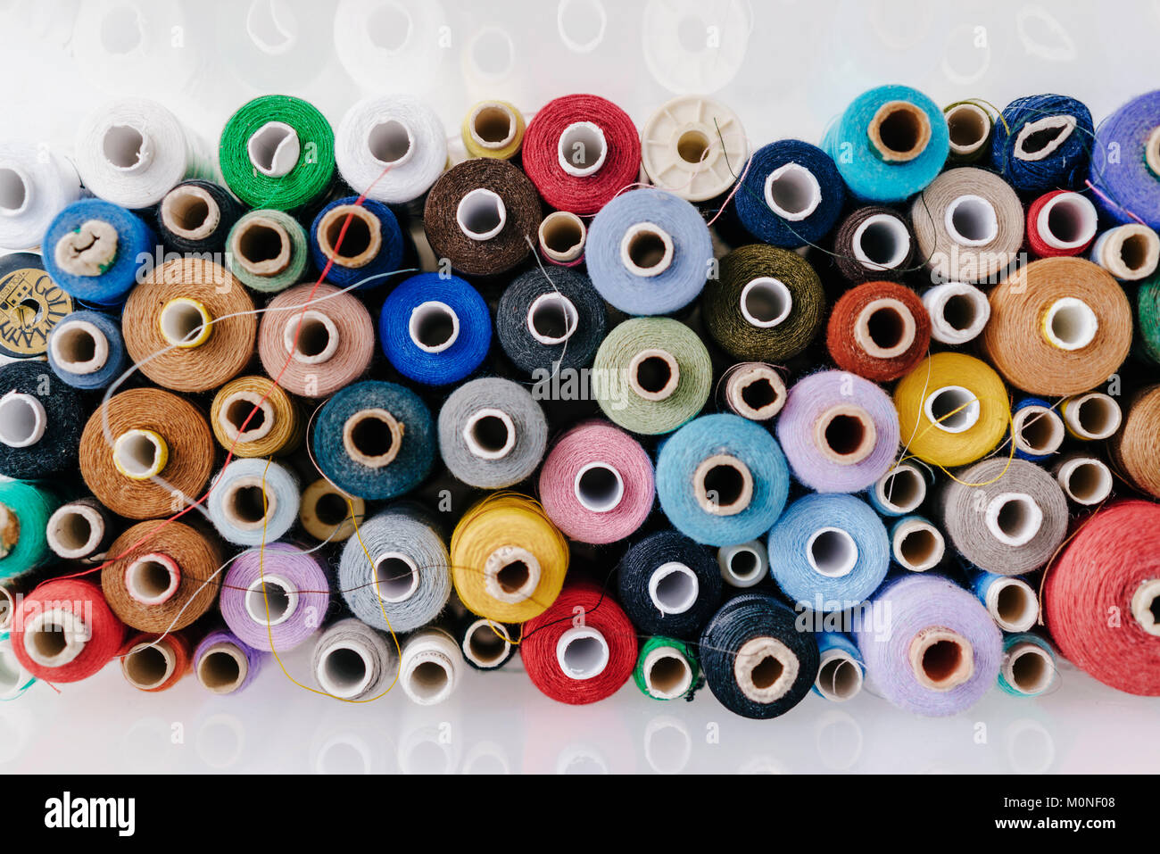 Cotton reels variety hi-res stock photography and images - Alamy