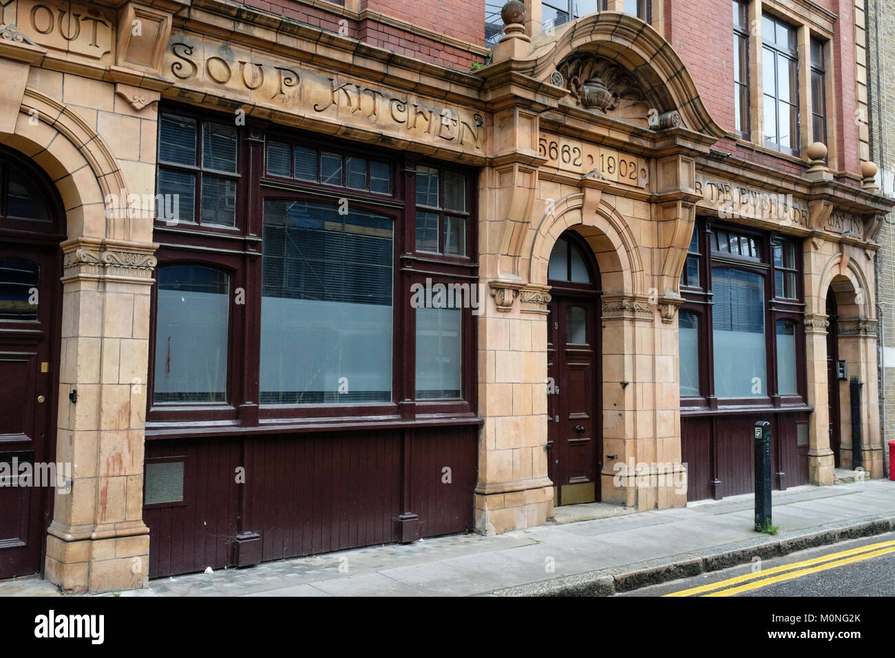 Soup kitchen for the Jewish poor of East London, Spitalfields, East ...