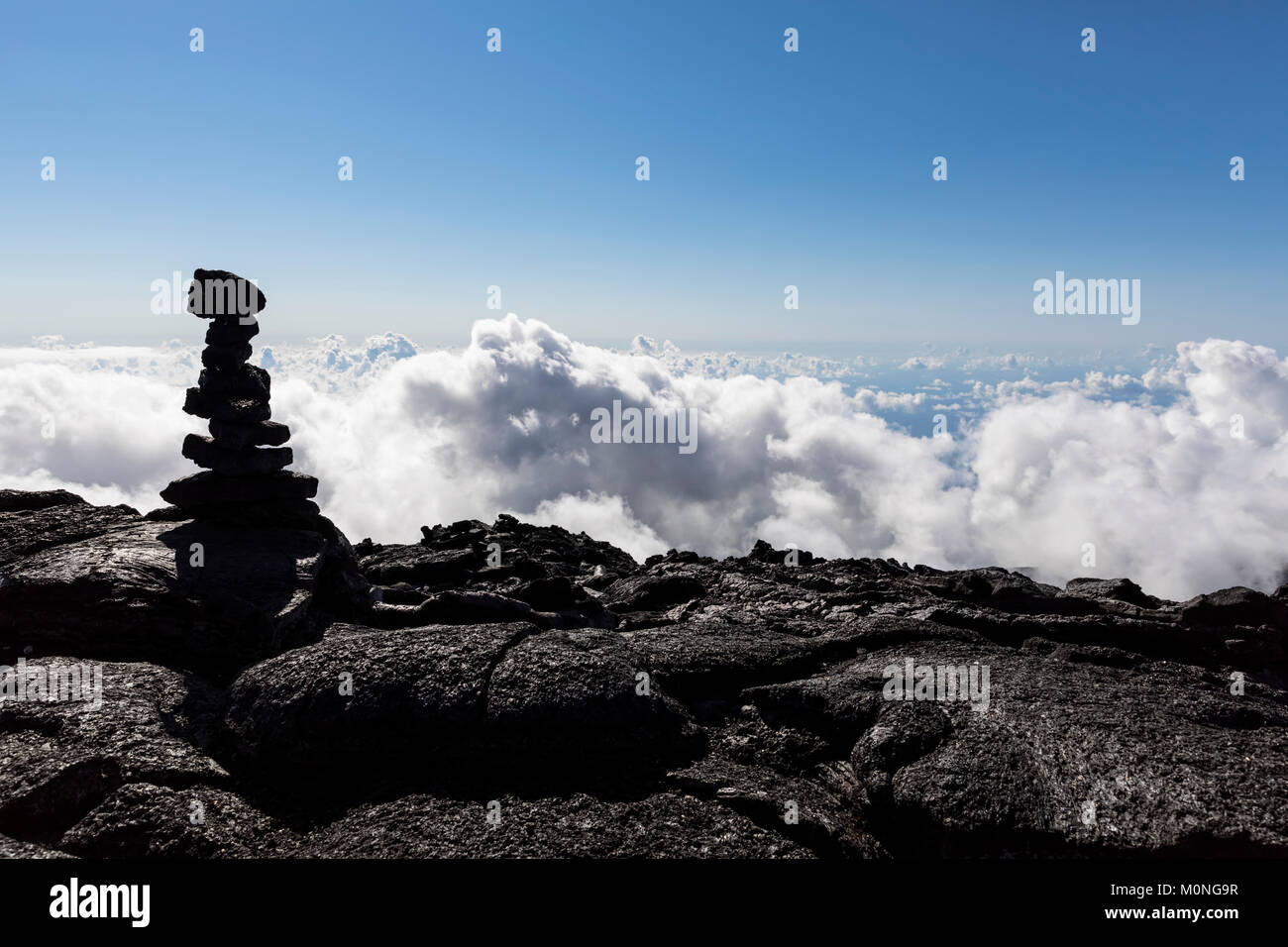 Reunion, Reunion National Park, Shield Volcano Piton de la Fournaise ...