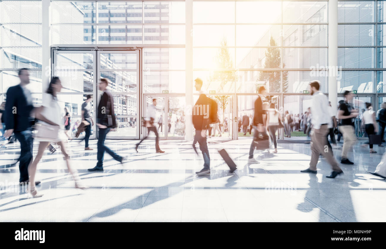 crowd of blurred people Stock Photo - Alamy