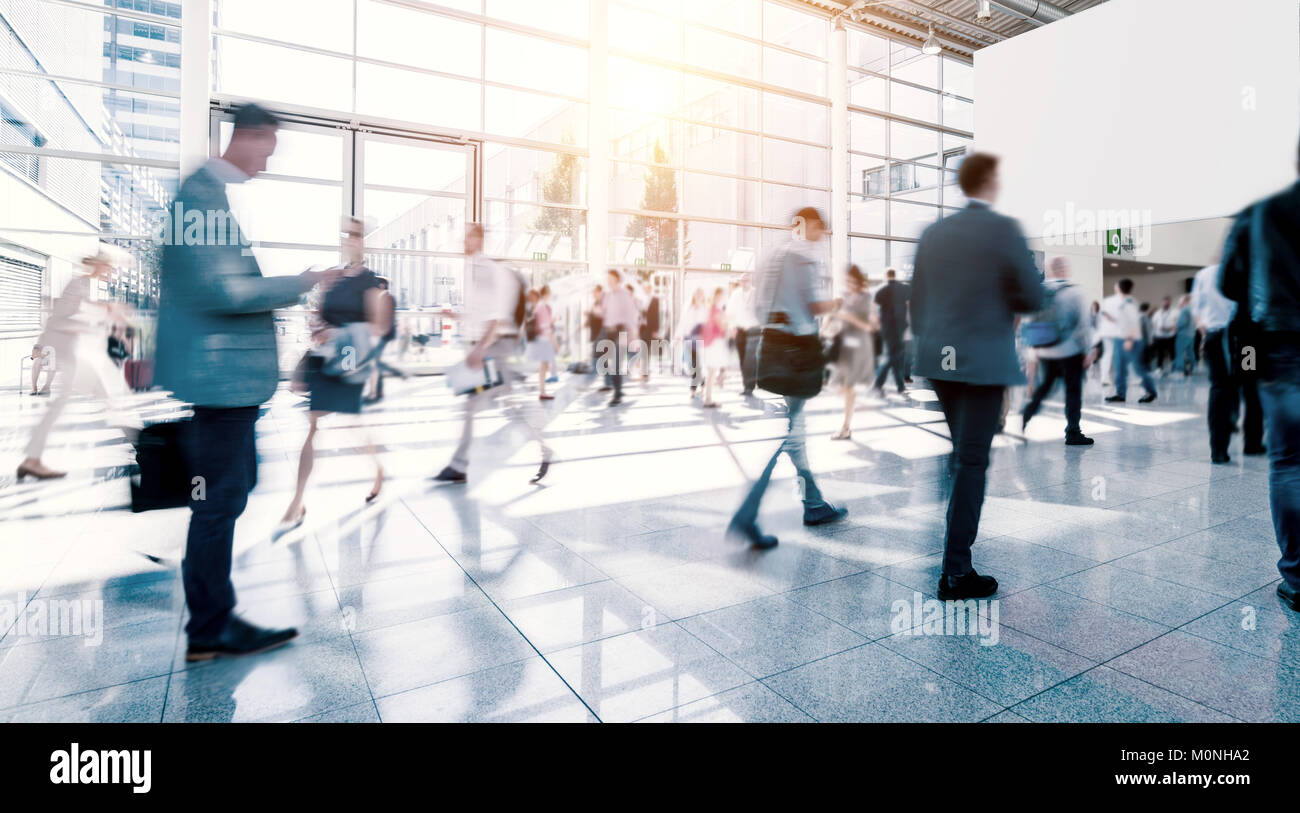 crowd of blurred people Stock Photo - Alamy