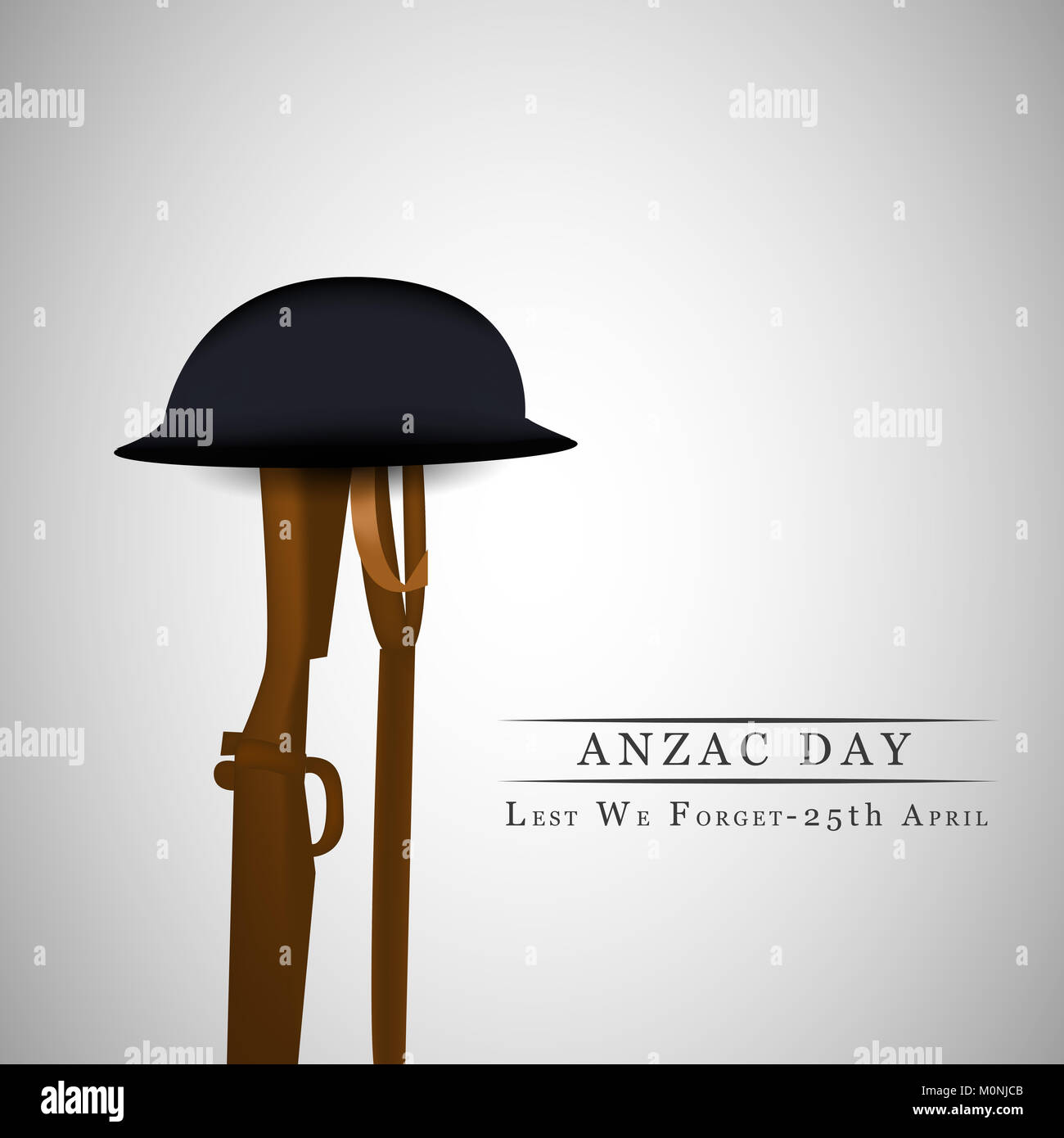 illustration of Anzac Day background. Anzac Day is a national day of ...