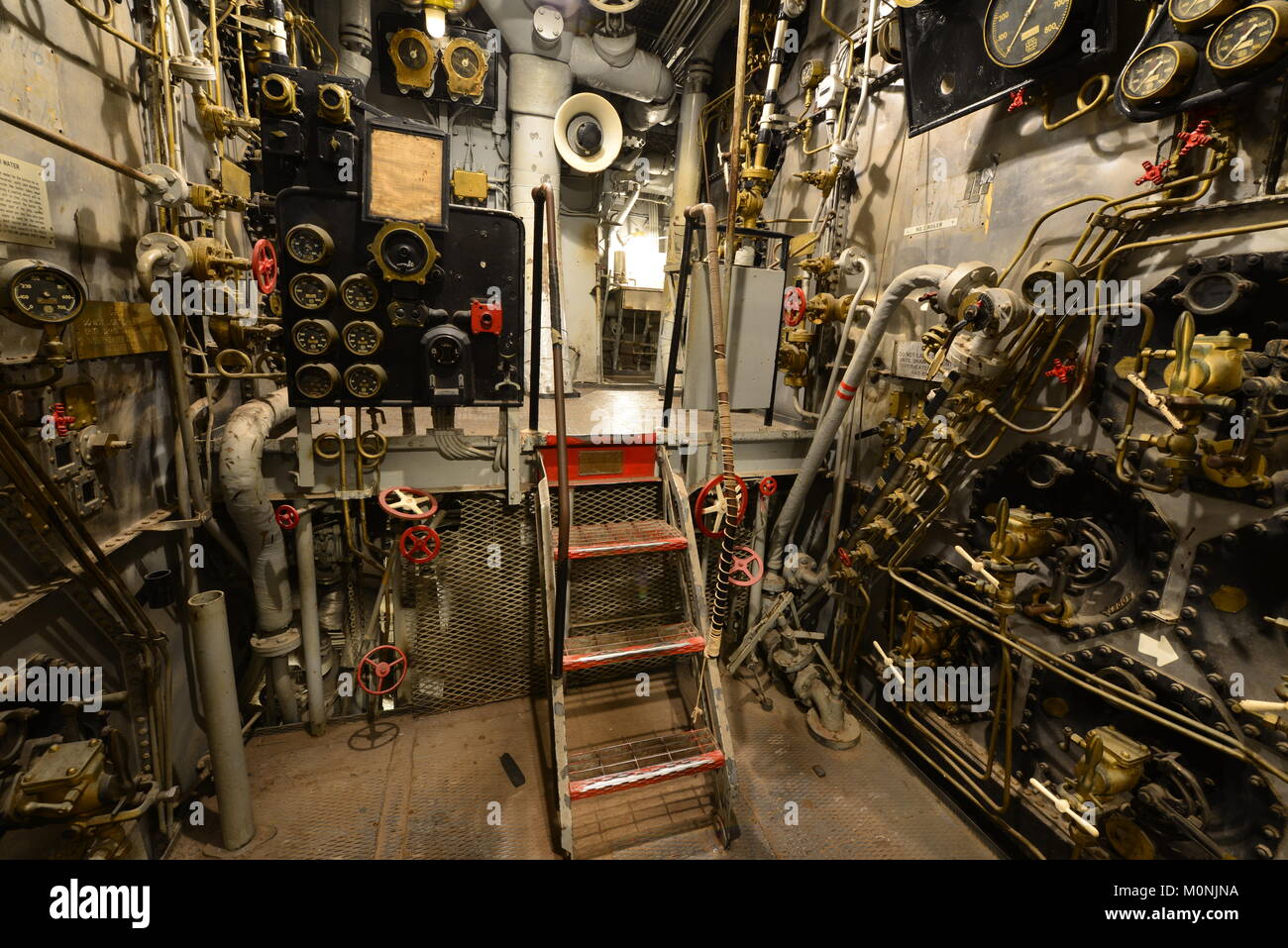 The engine room of the battleship hi-res stock photography and images ...