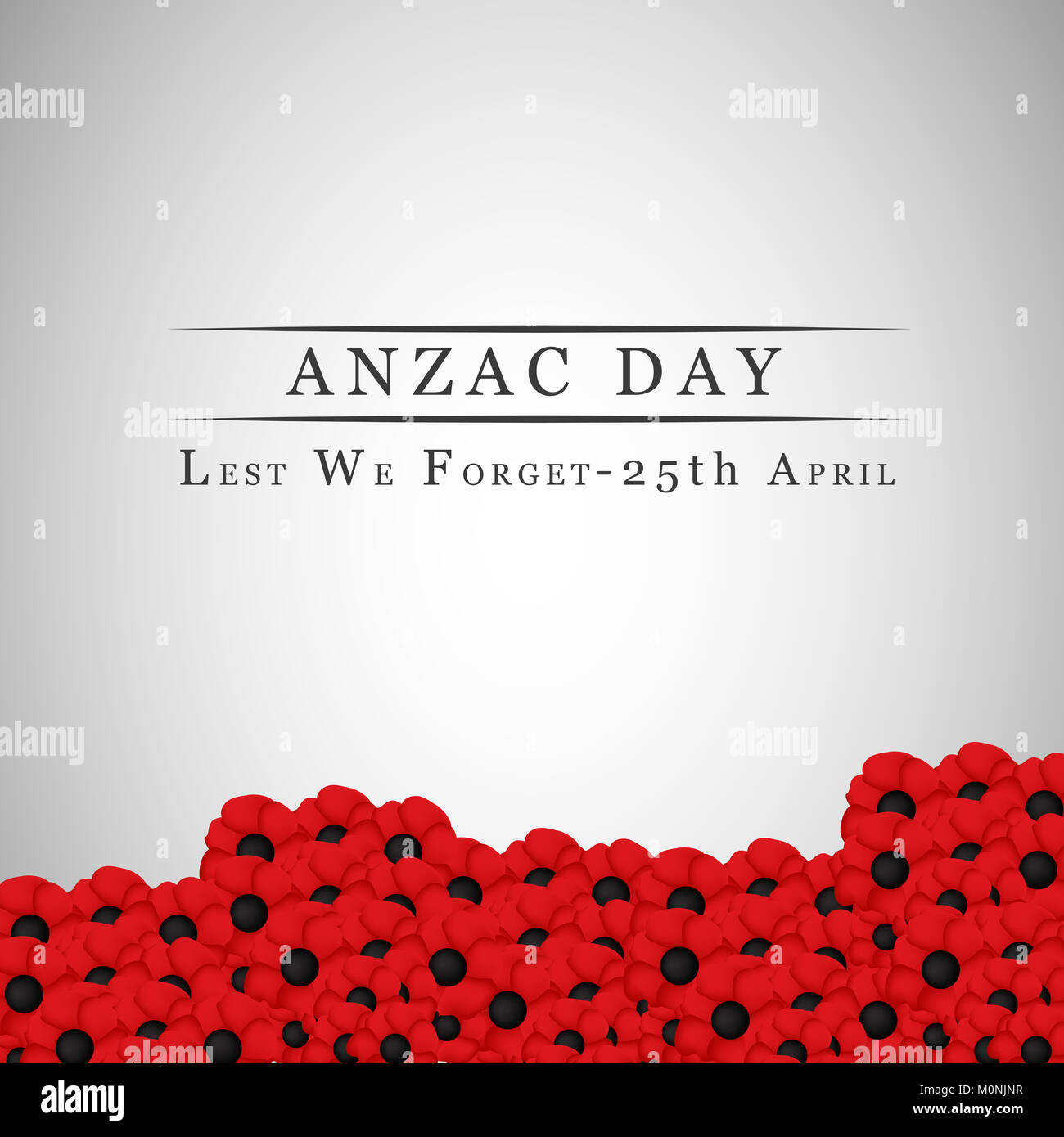 illustration of Anzac Day background. Anzac Day is a national day of ...