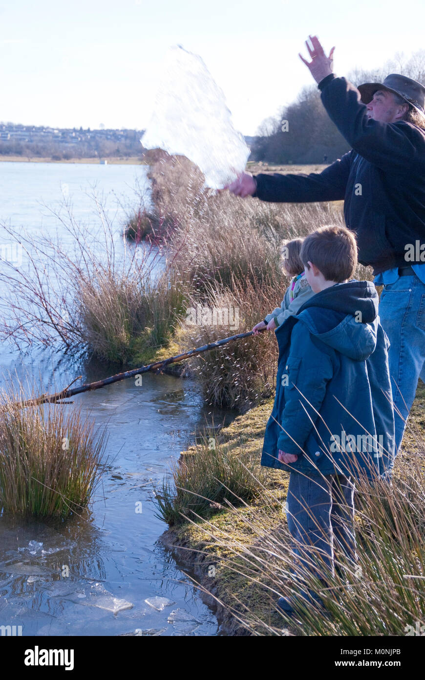 Playing boy lake hi-res stock photography and images - Alamy
