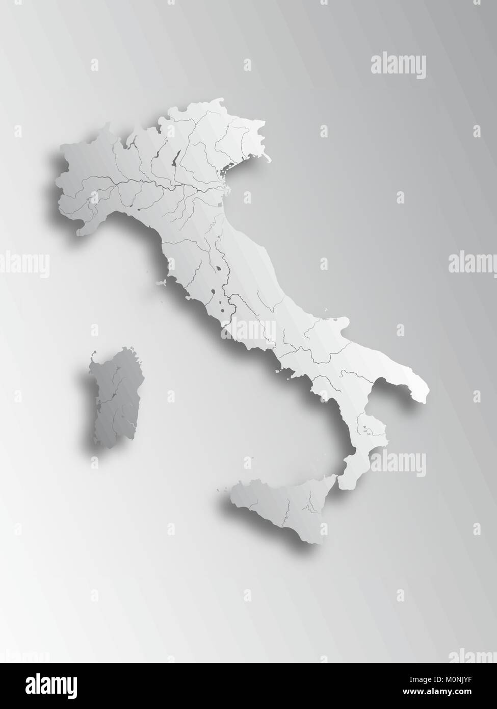 Italian rivers Stock Vector Images - Alamy