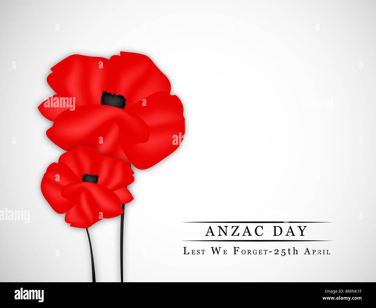 illustration of Anzac Day background. Anzac Day is a national day of ...