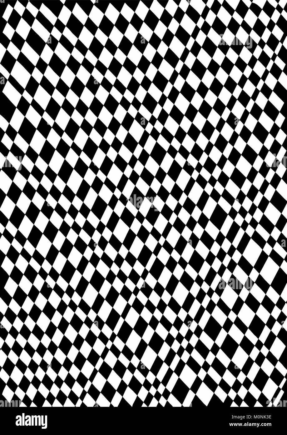 Vector illustration of stylized checkered flag EPS 10 Stock Vector ...