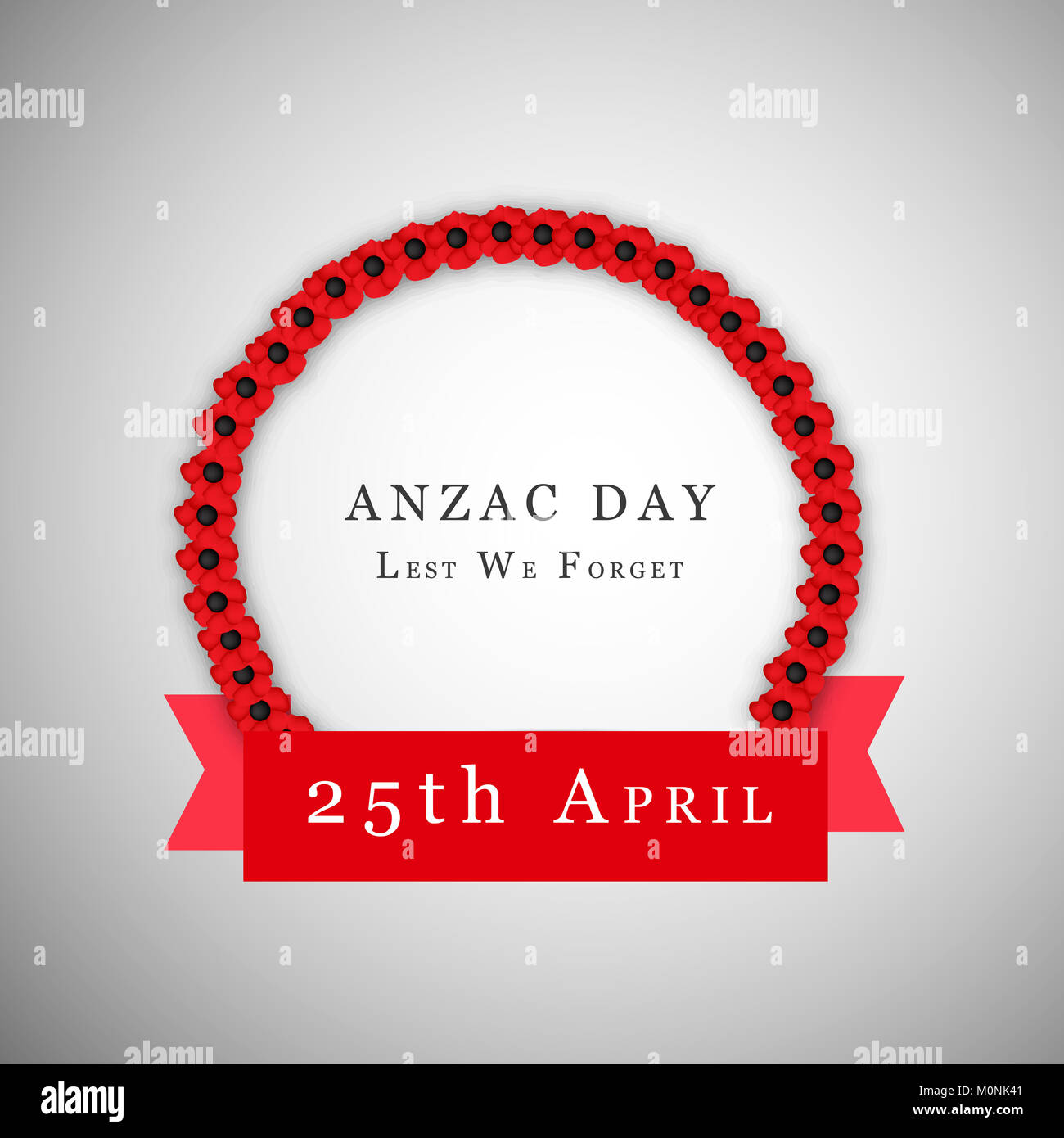 illustration of Anzac Day background. Anzac Day is a national day of ...