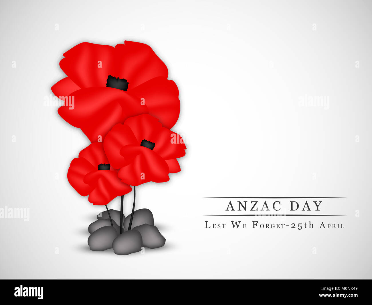 illustration of Anzac Day background. Anzac Day is a national day of ...