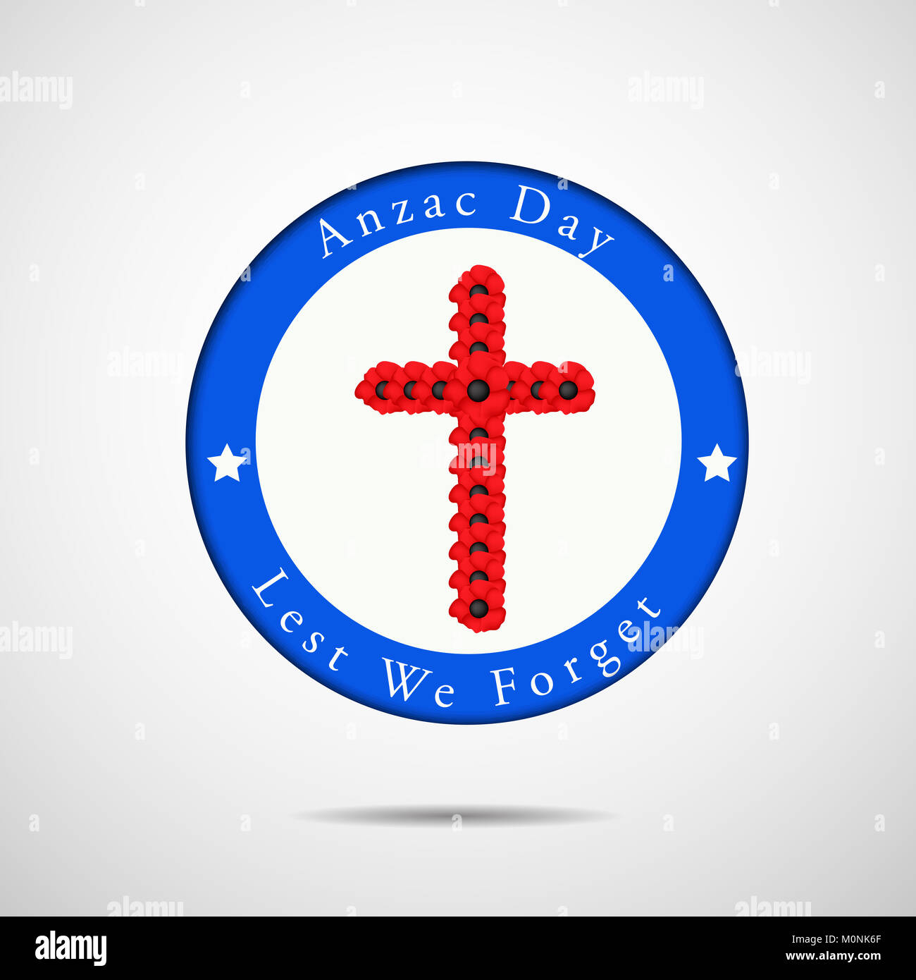 illustration of Anzac Day background. Anzac Day is a national day of ...