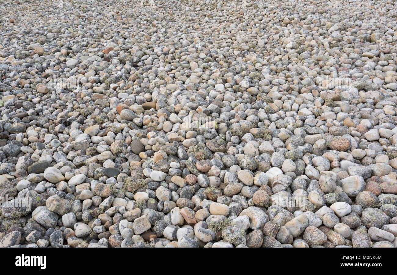 Shingle beach at Bloody Foreland, at the north-west tip of County ...