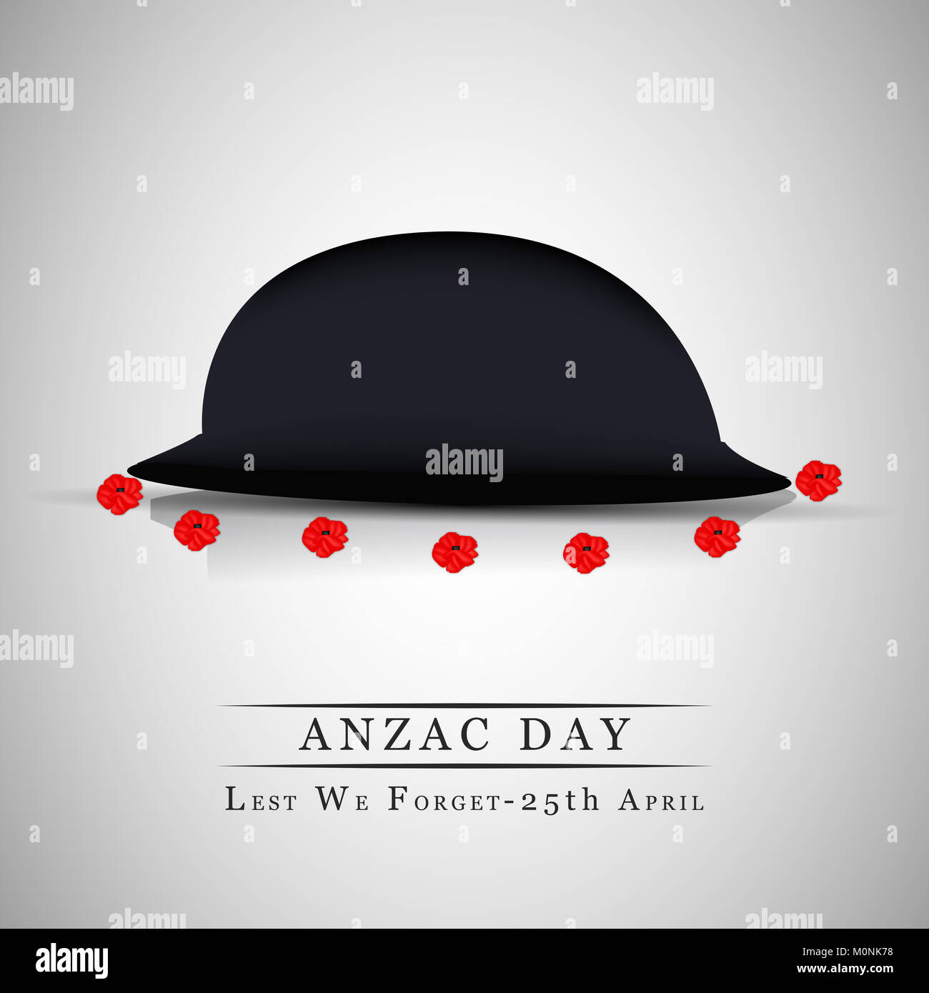 illustration of Anzac Day background. Anzac Day is a national day of ...
