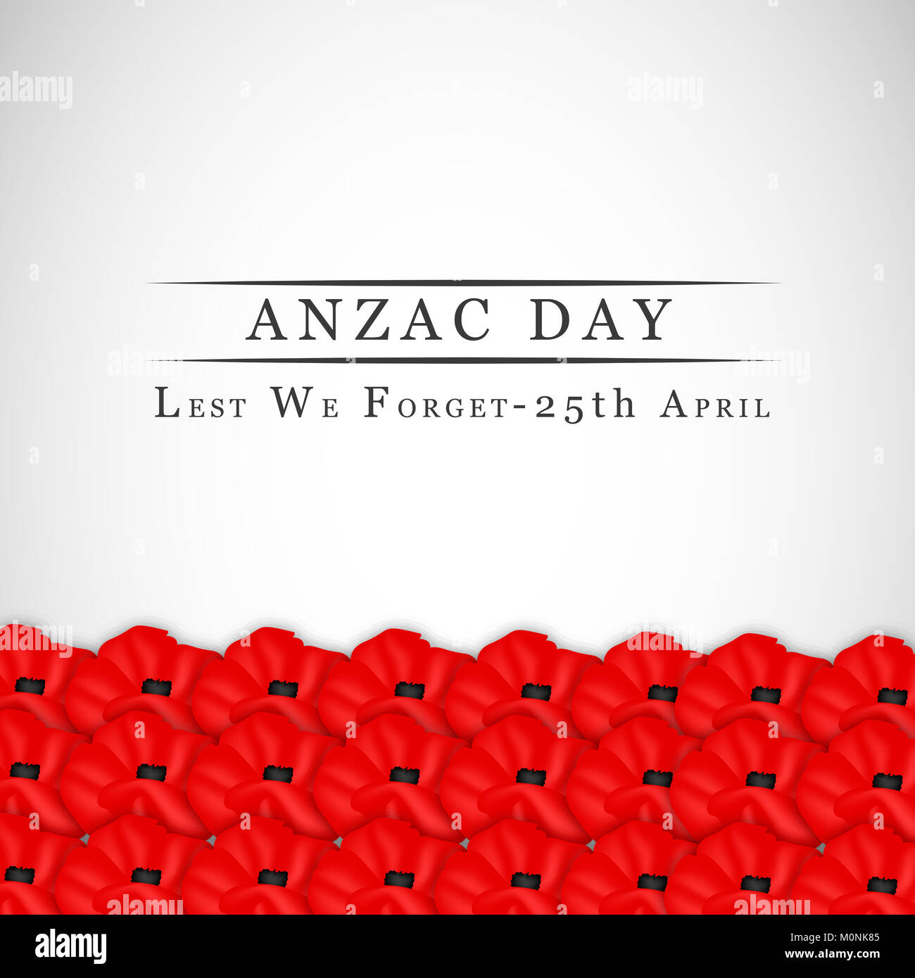 illustration of Anzac Day background. Anzac Day is a national day of ...