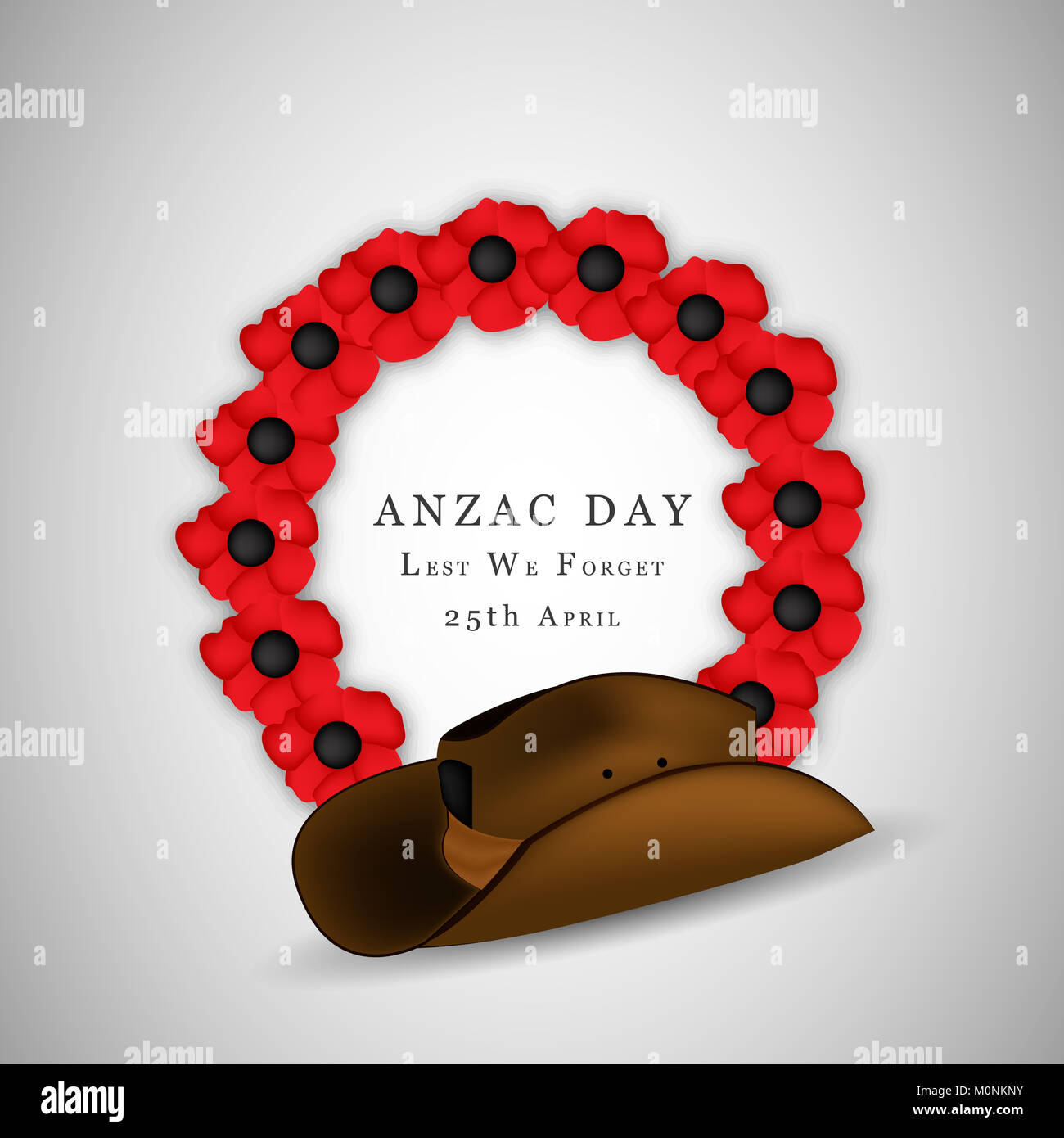 illustration of Anzac Day background. Anzac Day is a national day of ...