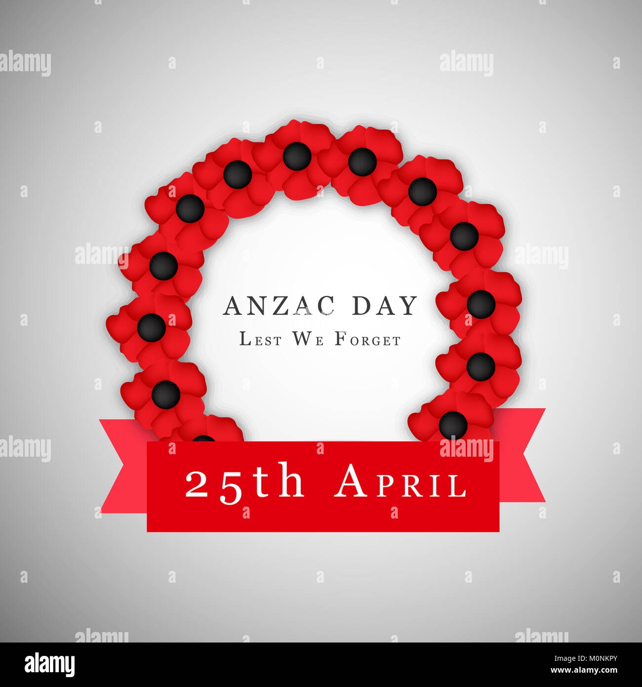illustration of Anzac Day background. Anzac Day is a national day of ...