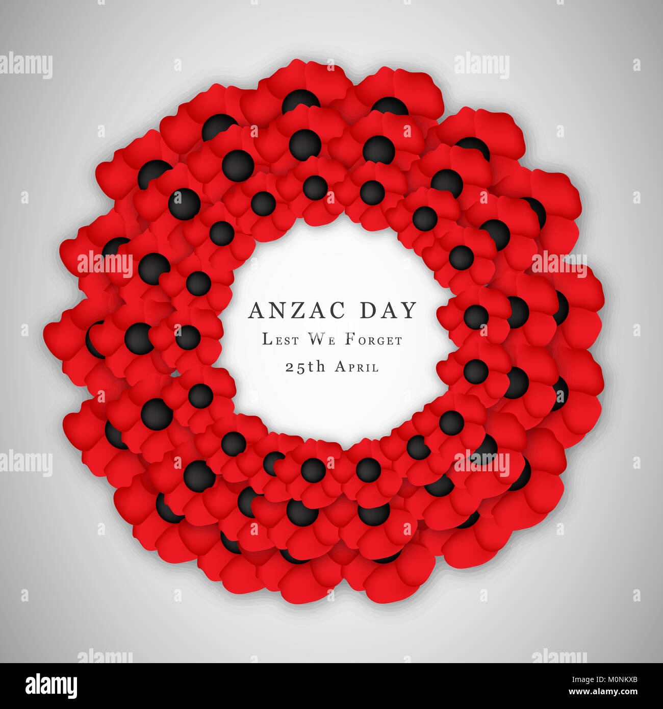 illustration of Anzac Day background. Anzac Day is a national day of ...