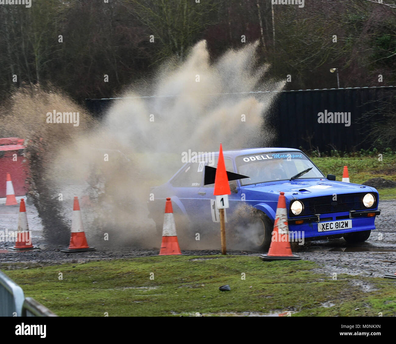 Kevin Boyle, Irene Lewsey, Ford Escort Mk 2, MGJ Rally Stages ...