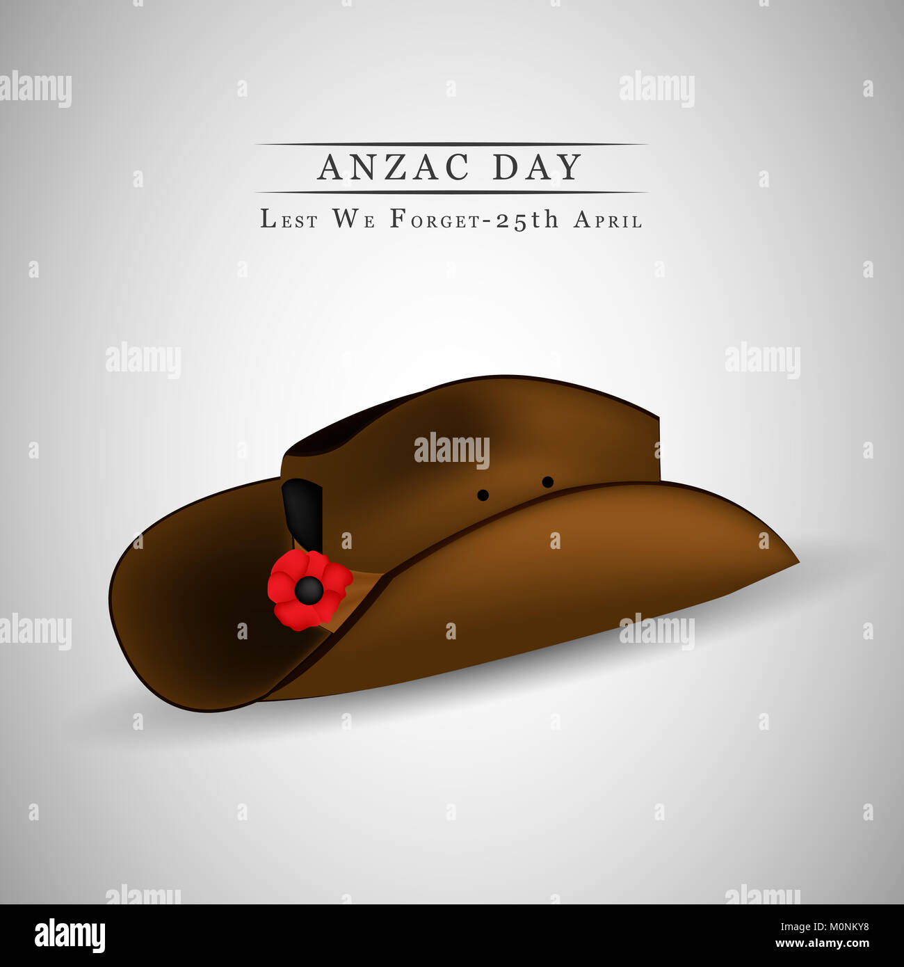 illustration of Anzac Day background. Anzac Day is a national day of ...