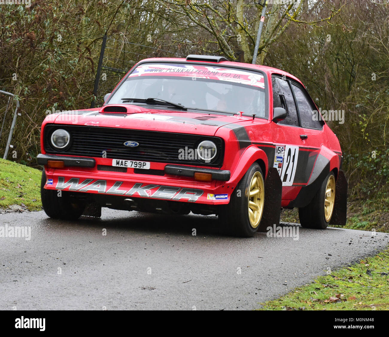 Dane Walker, Dave Boyes, Ford Escort Mk2, MGJ Rally Stages, Chelmsford ...