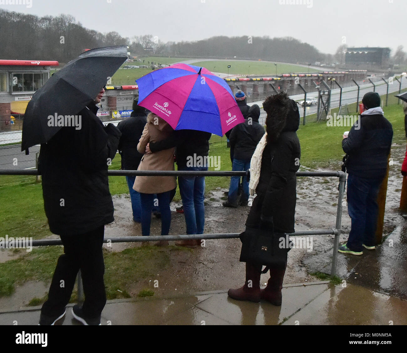A wet day at Brands Hatch, MGJ Rally Stages, Chelmsford Motor Club ...