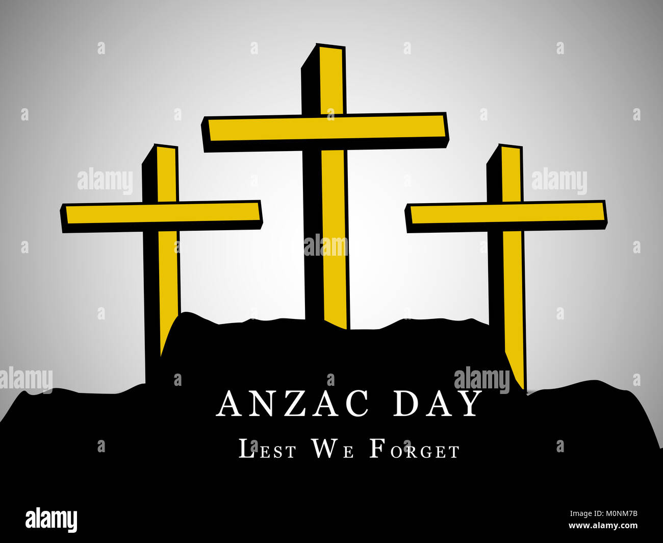 illustration of Anzac Day background. Anzac Day is a national day of ...