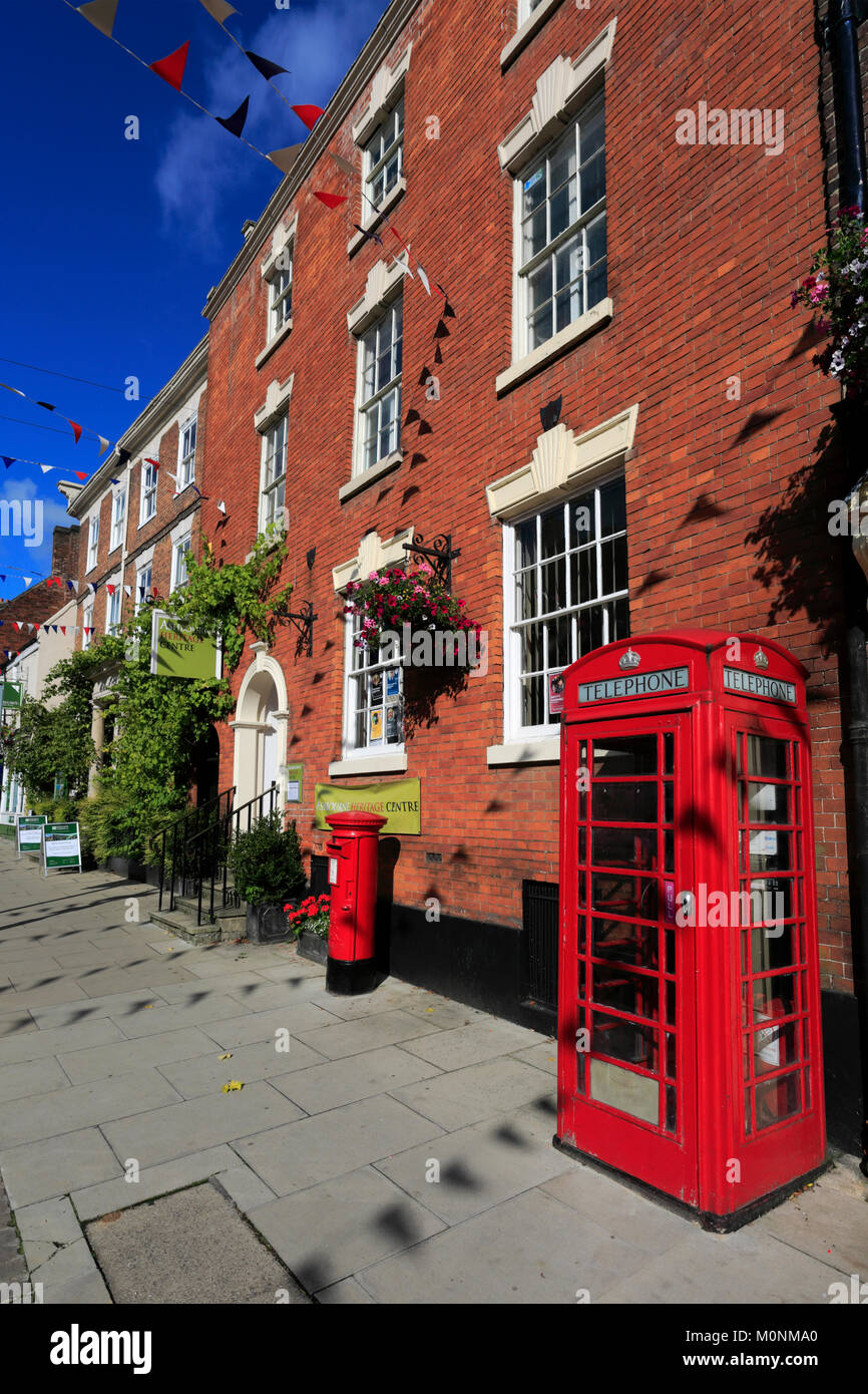 The Ashbourne Heritage centre, Ashbourne town; Peak District National ...