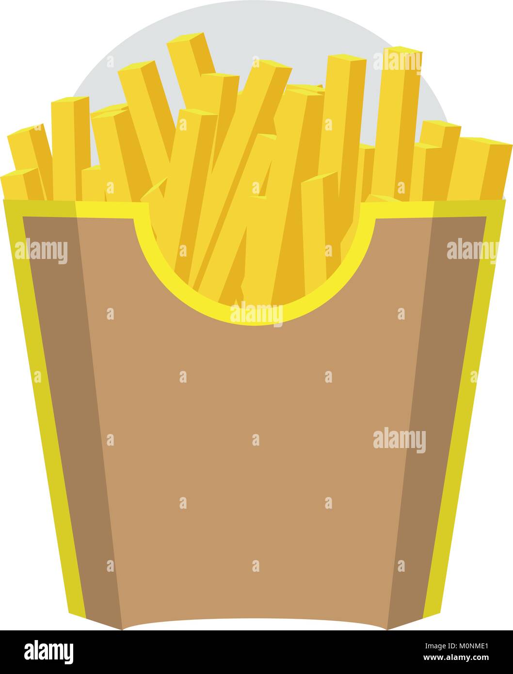 Empty fry box Stock Vector Images - Alamy