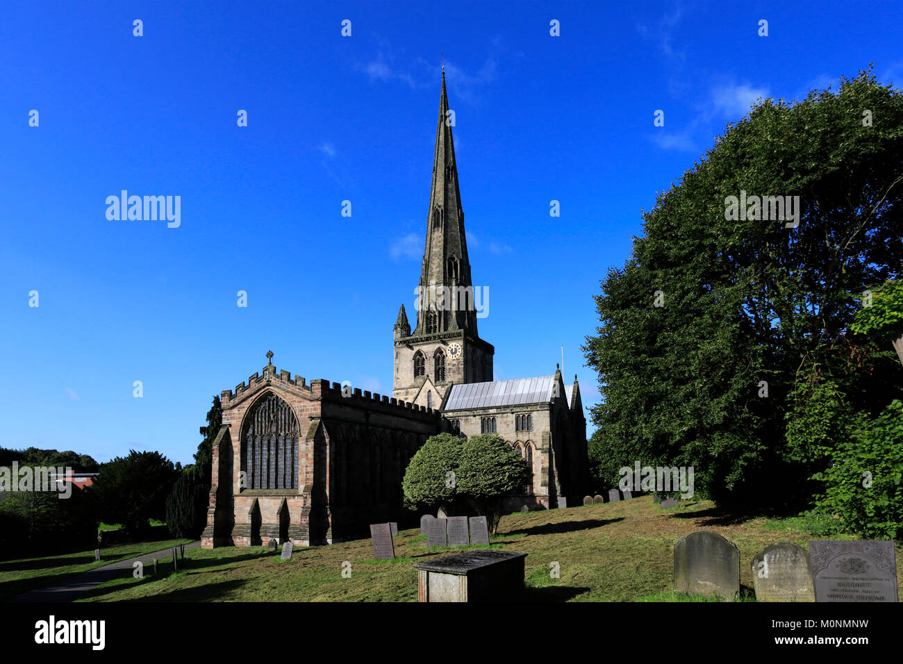 Ashbourne Church Derbyshire High Resolution Stock Photography and ...