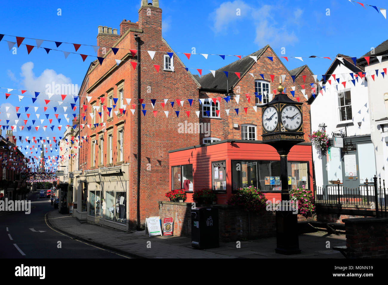Ashbourne town centre hi-res stock photography and images - Alamy