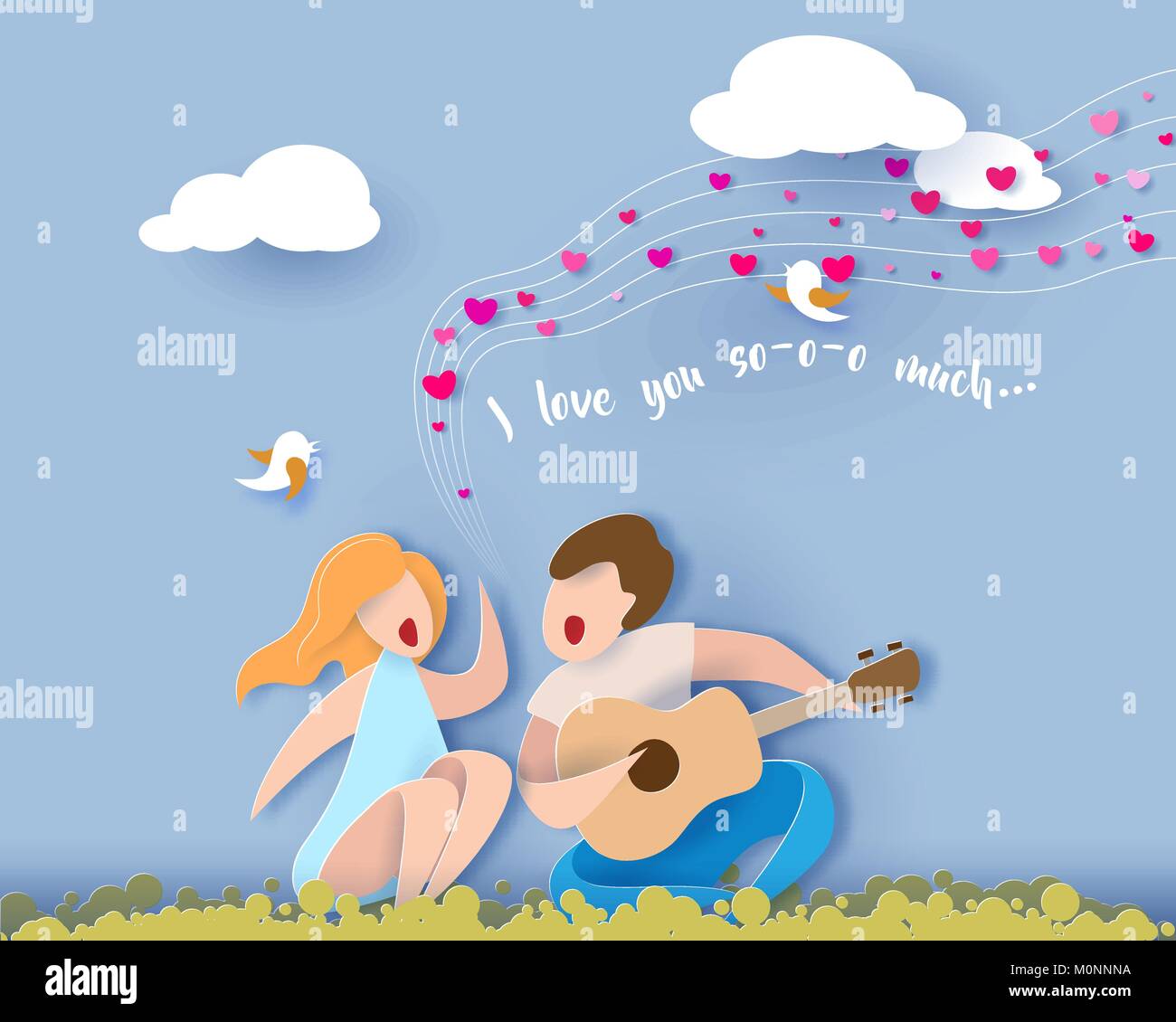 Sing day Stock Vector Images - Alamy