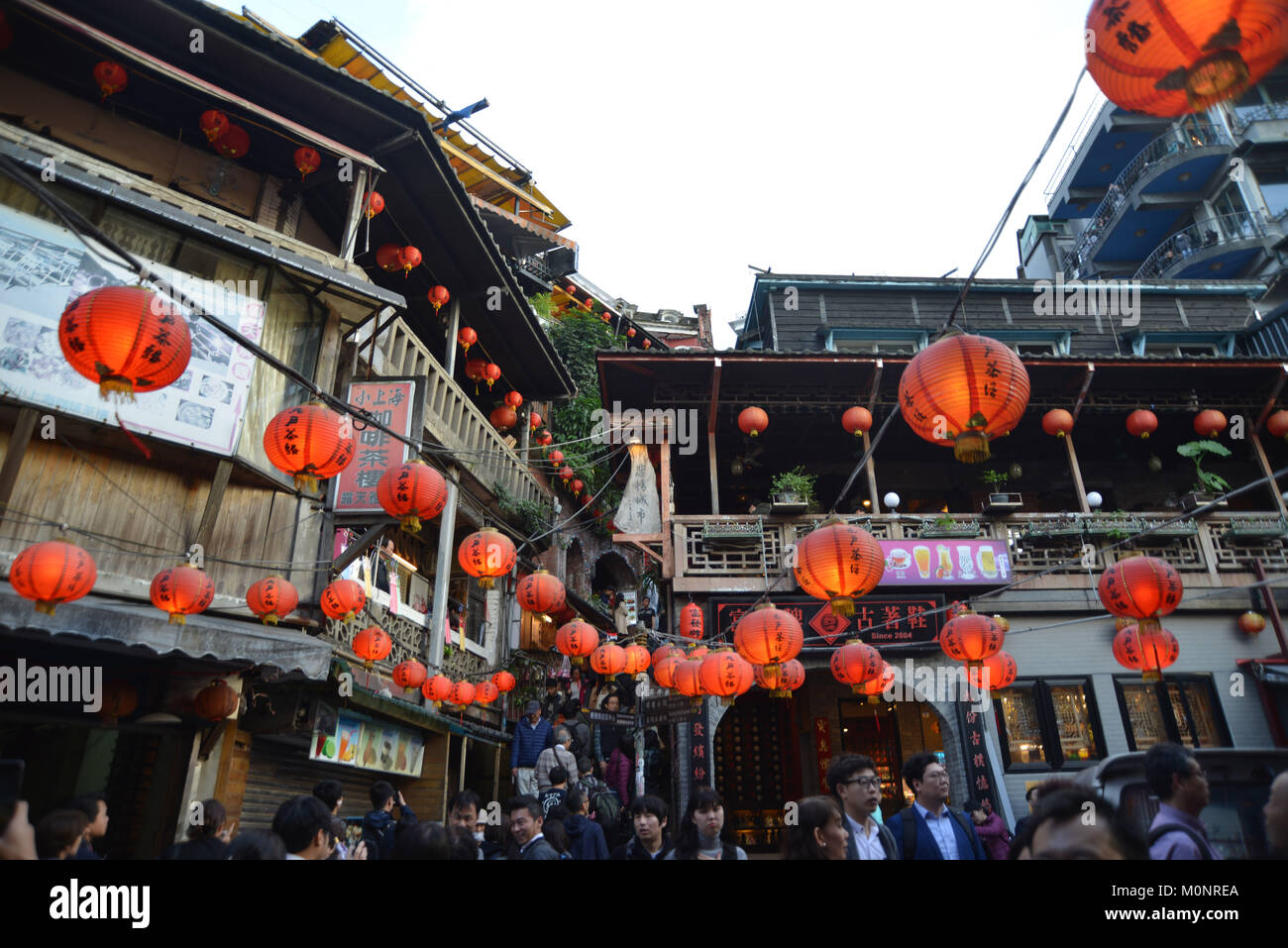 Asia, Taiwan, Jioufen also spelled Jiufen or Chiufen Ruifang District ...
