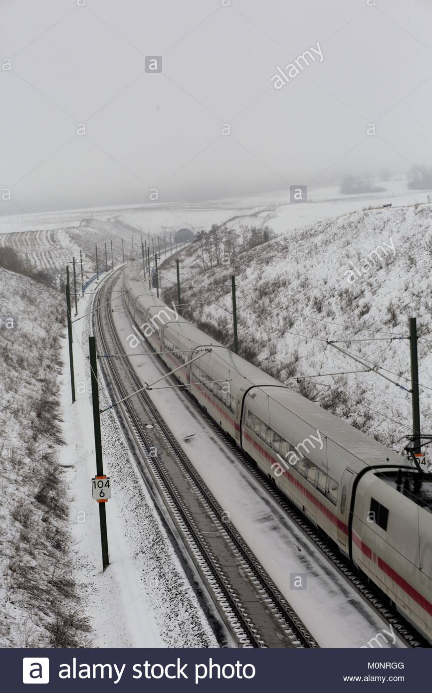 Train on scenic landscape hi-res stock photography and images - Alamy
