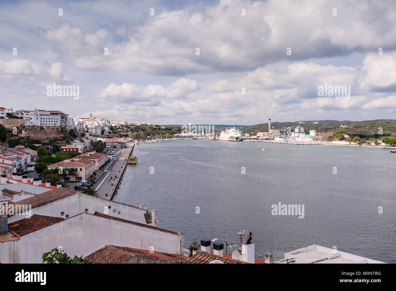 Menorca mahon harbour hi-res stock photography and images - Alamy