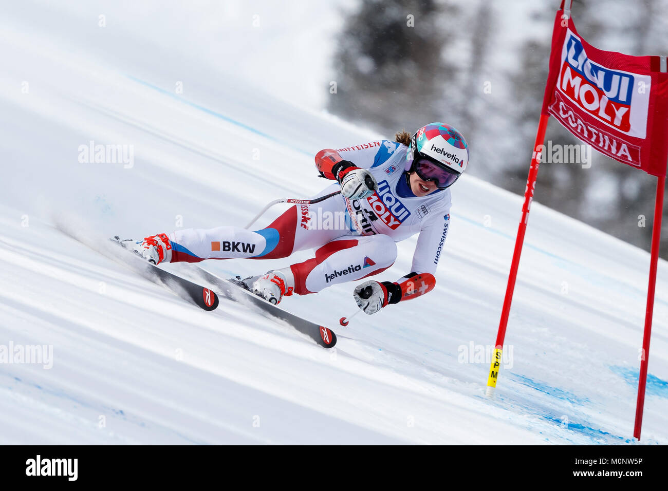 Cortina d’Ampezzo, Italy 21 January 2018. GISIN Michelle (Sui ...